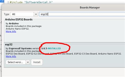 Ошибка компилятора при подключении библиотек в данном случае от Esp32 Песочница Раздел для