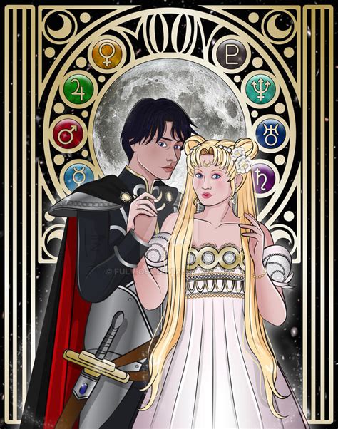Princess Serenity And Prince Endymion By Fulvio84 On Deviantart