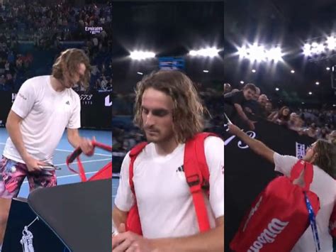 Watch Stefanos Tsitsipas Wins Hearts After Distributing Pre Signed
