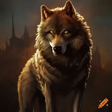 Iron wolf on Craiyon