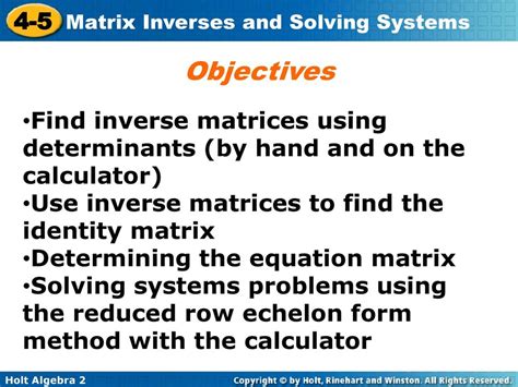 Solving Systems Of Equations Matrices Worksheet Tessshebaylo