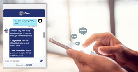 Option 1 Concise And Benefit Oriented City Of Corpus Christi Ai Chatbot Easier Website