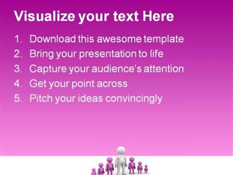 Man Standing Out From Crowd Leadership PowerPoint Templates And PowerPoint Backgrounds