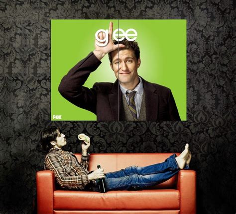 Glee Matthew Morrison Will Schuester Tv Series Huge 47x35 Poster