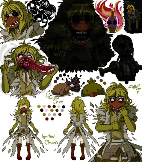 Ignited Chica By Wolf Con F On Deviantart