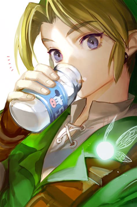 Link And Navi The Legend Of Zelda And More Drawn By Charcoalo