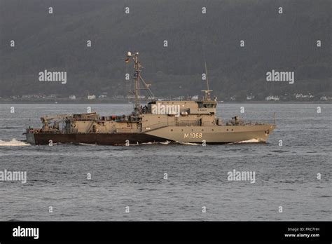 Fgs Datteln M1068 A Frankenthal Class Minehunter Of The German Navy