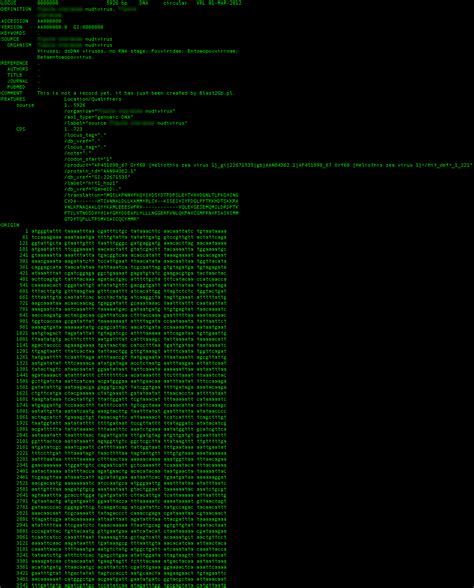 Transformer Une Sortie De Blast Xml En Format Genbank Blog