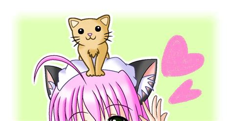 あほ毛 めいどonぬこ 蒼水 のりおのイラスト Pixiv