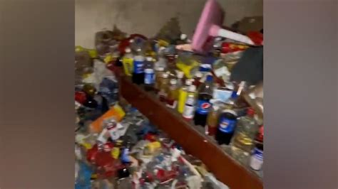 租客失联留下满屋垃圾，房东：拖了四车关键帧澎湃新闻 The Paper