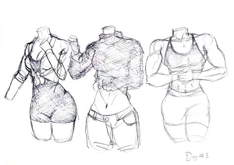 Female Figure Drawing