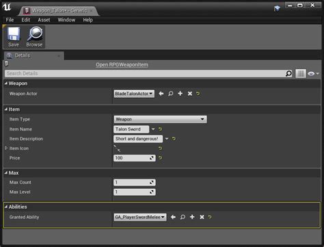 Adding A New Weapon Unreal Engine 427 Documentation Epic Developer