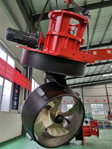 Well Mounted Fixed Pitch Marine Propulsion Azimuth Thruster Approved By