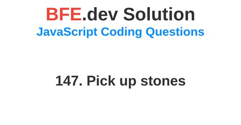 BFE Dev Solution For JavaScript Coding Question BFE Dev Solution For JavaScript Coding Question