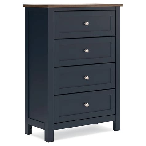 Signature Design By Ashley Landocken B414 45 4 Drawer Chest Royal
