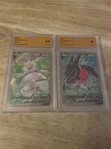 Silver Tempest Pokémon Graded Card Ucg 10 Magearna V Catawiki