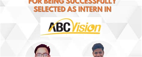 Ips College Stars Jatin Swami And Jayansh Jain Land Prestigious Internships At Abc Vision