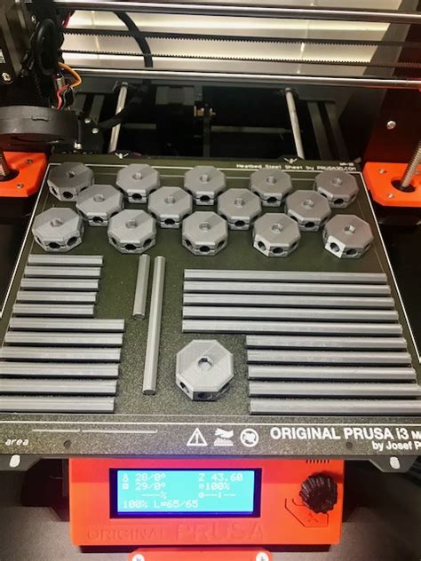 Octix Octogon Based Construction Set By James Evans The Mnmlmaker