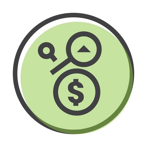 Business Sales Analysis Flat Icon For Apps Or Websites 9733338 Vector