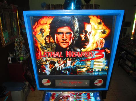 Lethal Weapon 3 Is Gone Firebird Pinball
