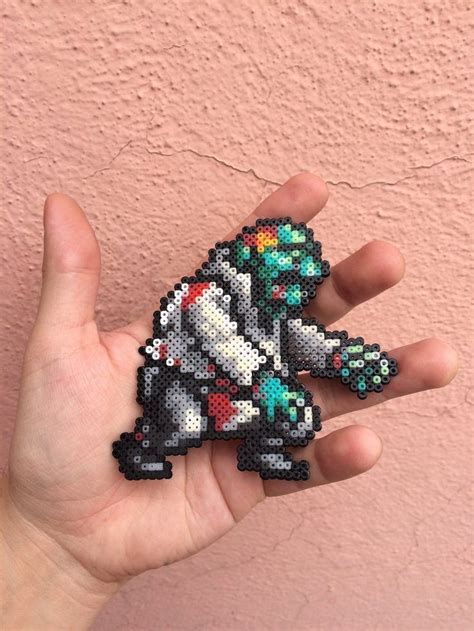 Zombie Fattish Man Metal Slug By Victormvr Perler Beads Designs Fuse