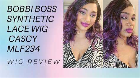 Check It Out Bobbi Boss Premium Synthetic 13x4 Lace Wig Cascy Mlf234