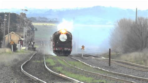 Australian Trains Triple R Class Steam Locomotives At Donnybrook 19
