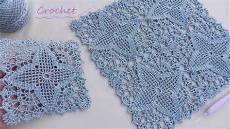 Ажурный КВАДРАТНЫЙ МОТИВ вязание крючком МК🧶easy Crochet Square Motifs