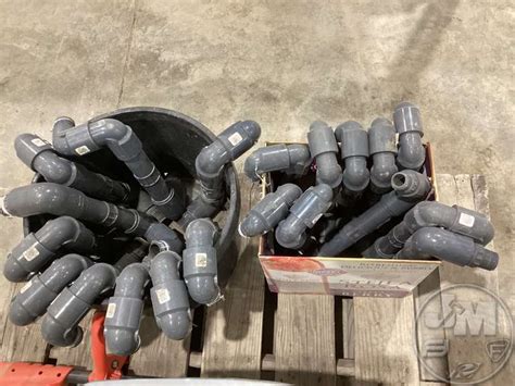 20 Pvc Pipe Assemblies Jeff Martin Auctioneers Inc