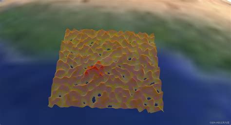 cesium 使用geometry绘制三维网格、平滑高度 cesium 网格 饮过风与霜的博客 csdn博客