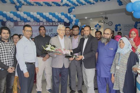 Dow University Of Health Sciences Duhs On Linkedin Dr Ishrat Ul Ebad Khan Institute Of Oral