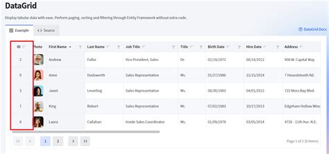 Radzen Data Grid Row Number Column Didn T Sort Properly After Column