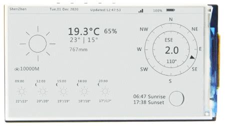 Epaper From LILYGO T Inch E Paper ED TC CALE