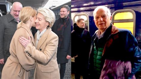 Ursula Von Der Leyen și Joseph Borell Au Ajuns Din Nou La Kiev