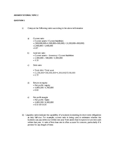 answer tutorial topic 2 new answer tutorial topic 2 question 1 i