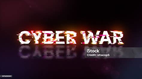3d 렌더링 사이버 전쟁 텍스트 기술 결함의 화면 효과 가상현실에 대한 스톡 사진 및 기타 이미지 가상현실 게이머 고급 Istock