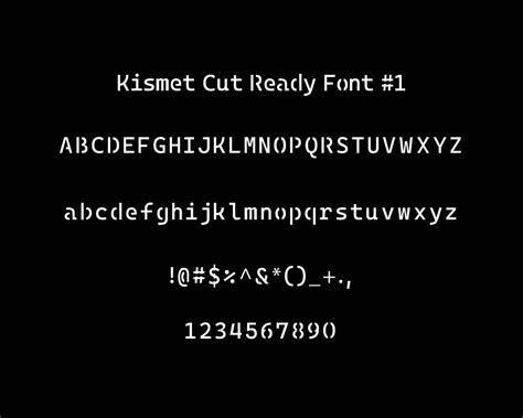 Bridged Font SVG Files For CNC Plasma Cutting Etsy