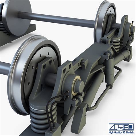 High Speed Train Chassis V 1 By Zurel 3docean