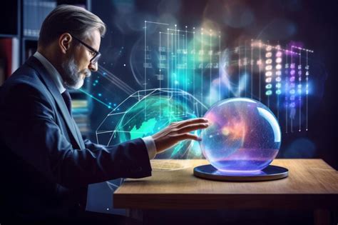 Premium Photo Predictive Analytics And Data Visualization For