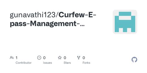 GitHub Gunavathi123 Curfew E Pass Management System