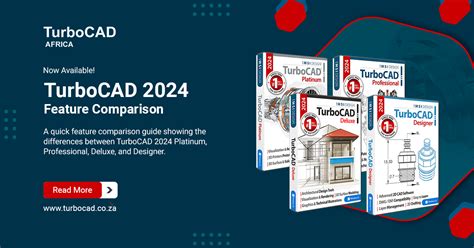 TurboCAD 2024 Feature Comparison TurboCAD Africa TurboCAD 2024 Feature Comparison TurboCAD Africa