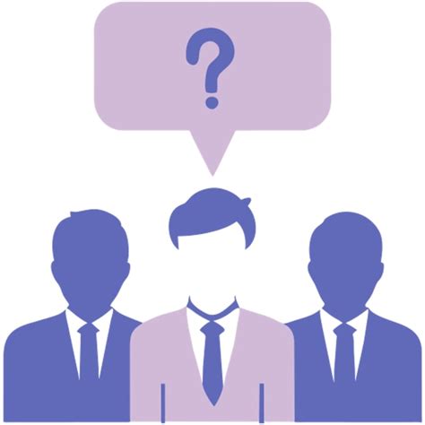 Premium Vector People With Doubts Icon