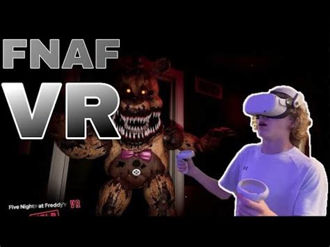 This Game Gave Me Nightmares Fnaf Vr Youtube