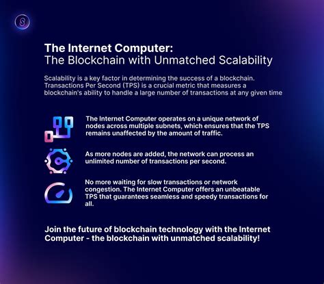 the internet computer blockchain and scalability how it is solving the