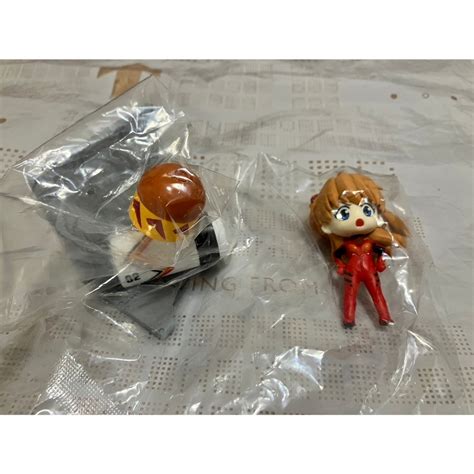 RE MENT 明日香 新世紀福音戰士系列 DesQ DESKTOP EVA 盒玩 5號 扭蛋 轉蛋 玩具 日版 蝦皮購物