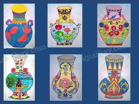 Bài 5 Vẽ Trang Trí Tạo Dáng Và Trang Trí Lọ Hoa