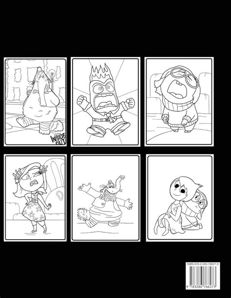 Printable Inside Out Coloring Pages 2025
