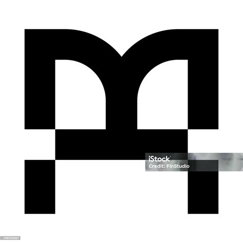 Logo Hm Initial Innovant Professionnel Et Logo Mh Lettre Hm Ou Mh