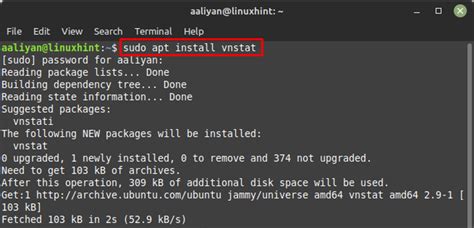 วิธีการติดตั้งและใช้ Vnstat บน Linux Mint 21