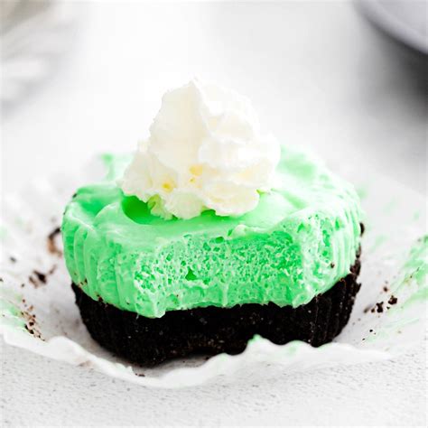 Grasshopper Mini Cheesecakes No Bake Mom On Timeout